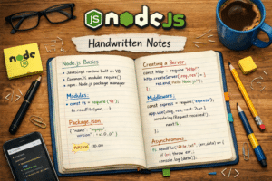 NodeJs Handwritten Notes - Topperworld