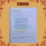 DBMS Handwritten Notes - topperworld