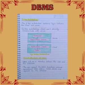 DBMS Handwritten Notes - topperworld
