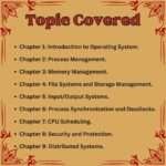 OS Handwritten Notes - topperworld