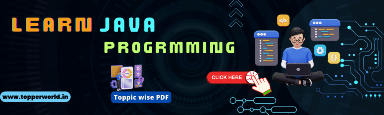 Array in Java - Topperworld